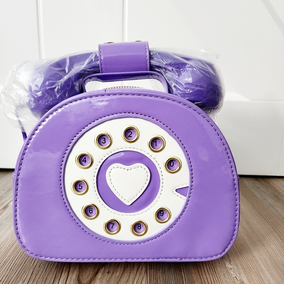unbranded | Bags | Telephone Shaped Purse Shoulder Crossbody Tote Bag ...